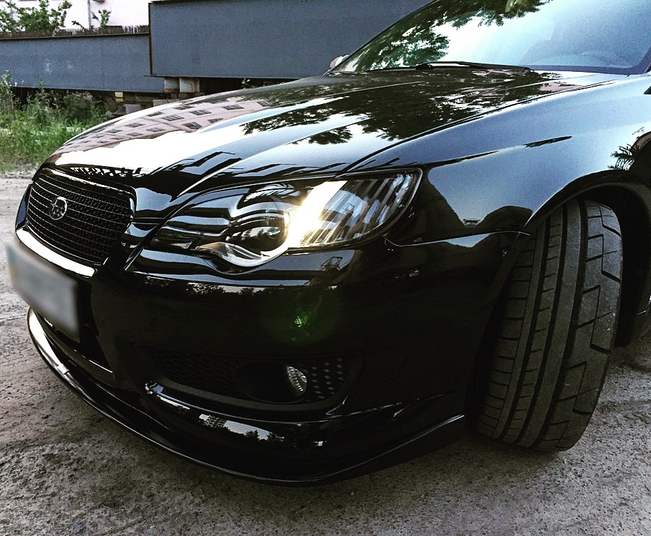 Первые фото с STi губой и ресницами Zero Sports. — Subaru Legacy (BL/BP ...