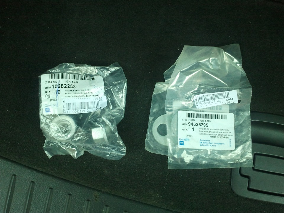 Закончил с задней ходовой — Chevrolet Captiva (1G), 2,4 л., 2007 года ...