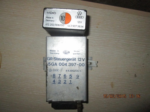 443907393K Блок управления стабилизации оборотов холостого хода VAG ...