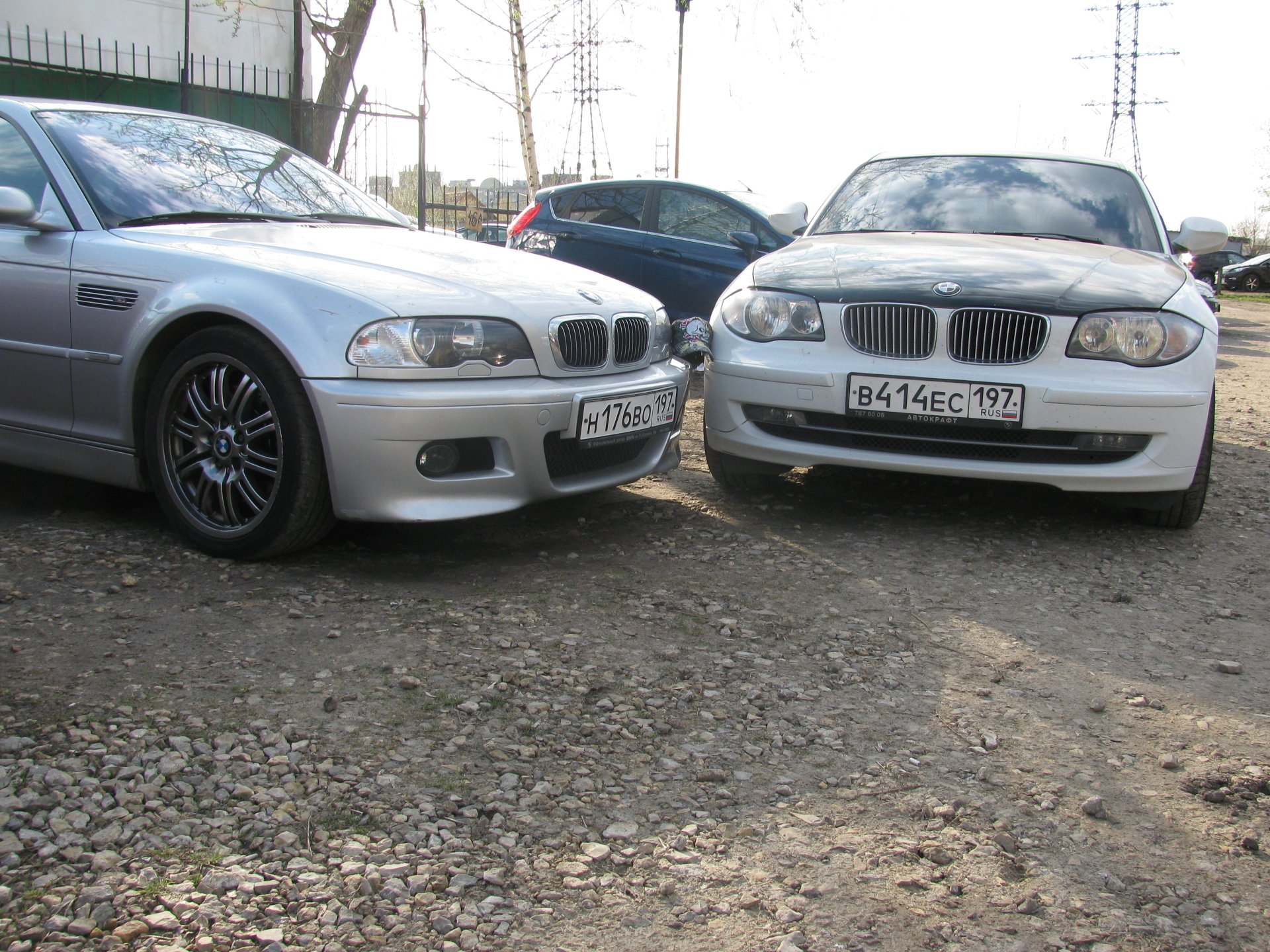 BMW M3 e46 vs. BMW 116 le — BMW 1 series (E81/E87), 1,6 л, 2010 года ...