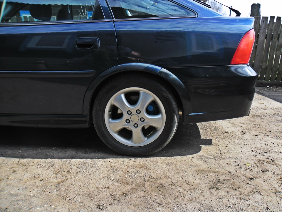 Sport-обвес от Zender. Примерка. — Opel Vectra B, 2 л, 1999 года ...