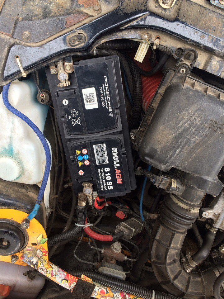 7PP915105 Стартерная аккумуляторная батарея VAG | Запчасти на DRIVE2