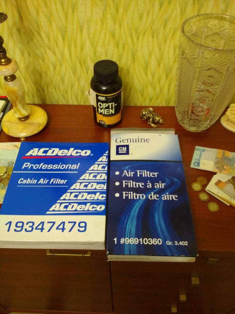 96910360 Элемент воздушного фильтра двигателя GM | Запчасти на DRIVE2