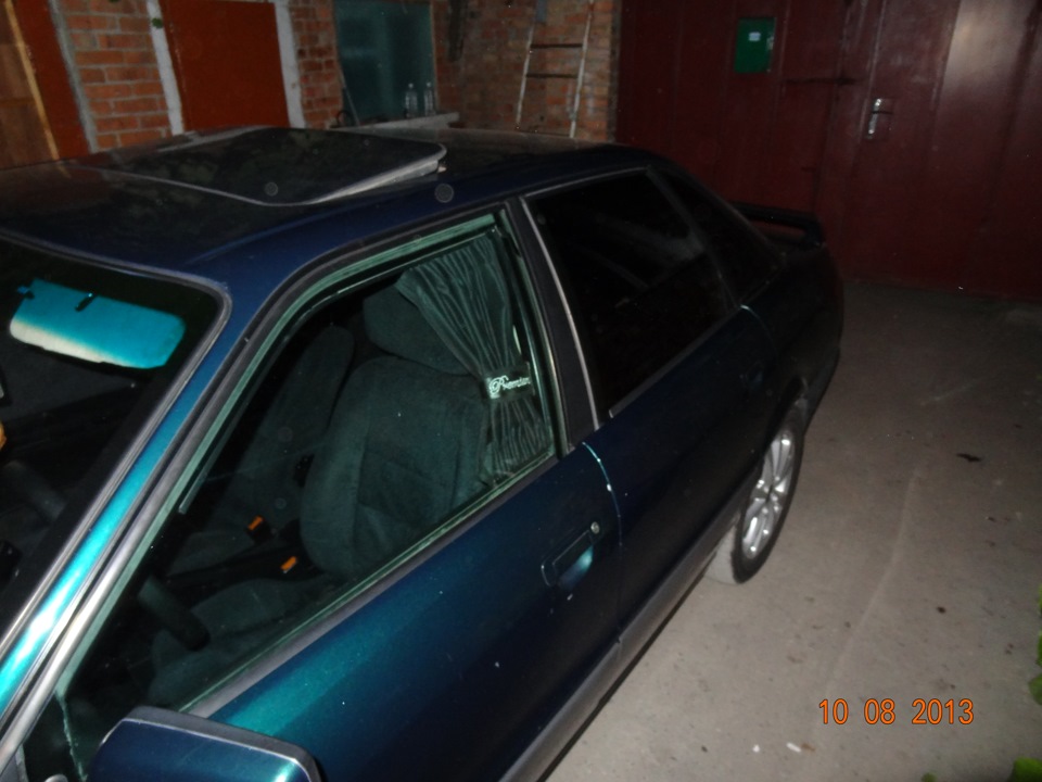 шторки — Audi 80 (B3), 1,8 л, 1991 года | аксессуары | DRIVE2