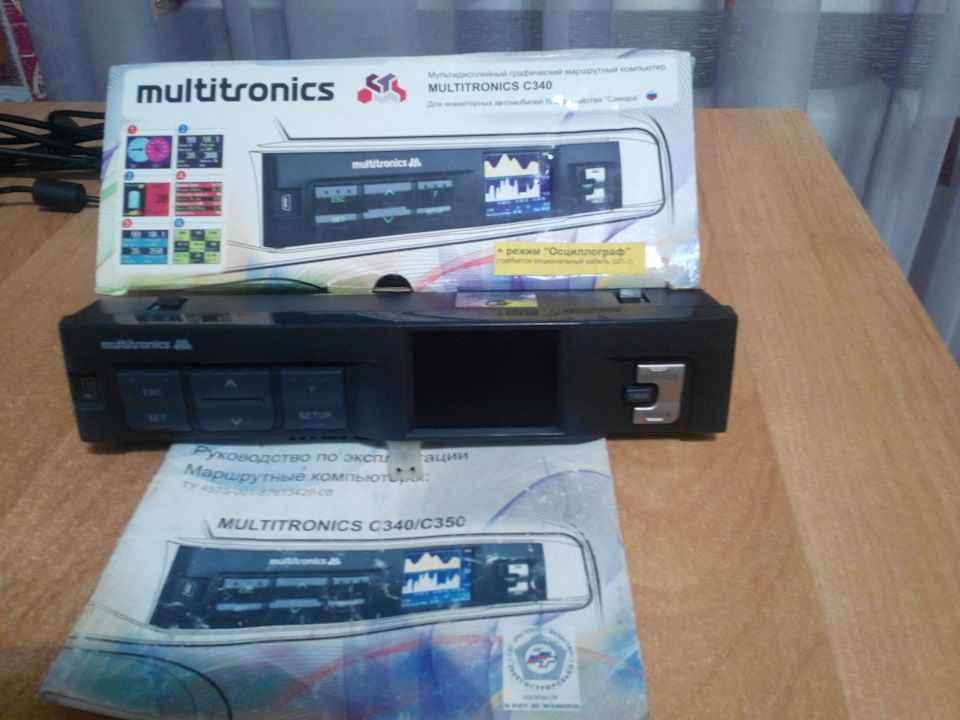 Продам Multitronics C340 — Mazda 626 IV (GE), 2 л, 1997 года | аксессуары | DRIVE2