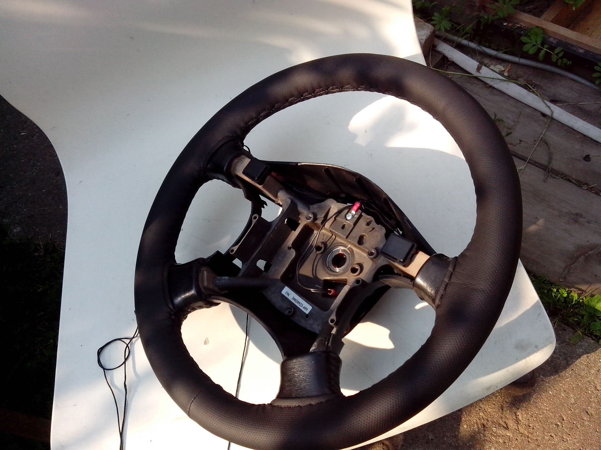 Руль в псевдо-кожу)) — Derways Aurora, 2,4 л, 2006 года | тюнинг | DRIVE2