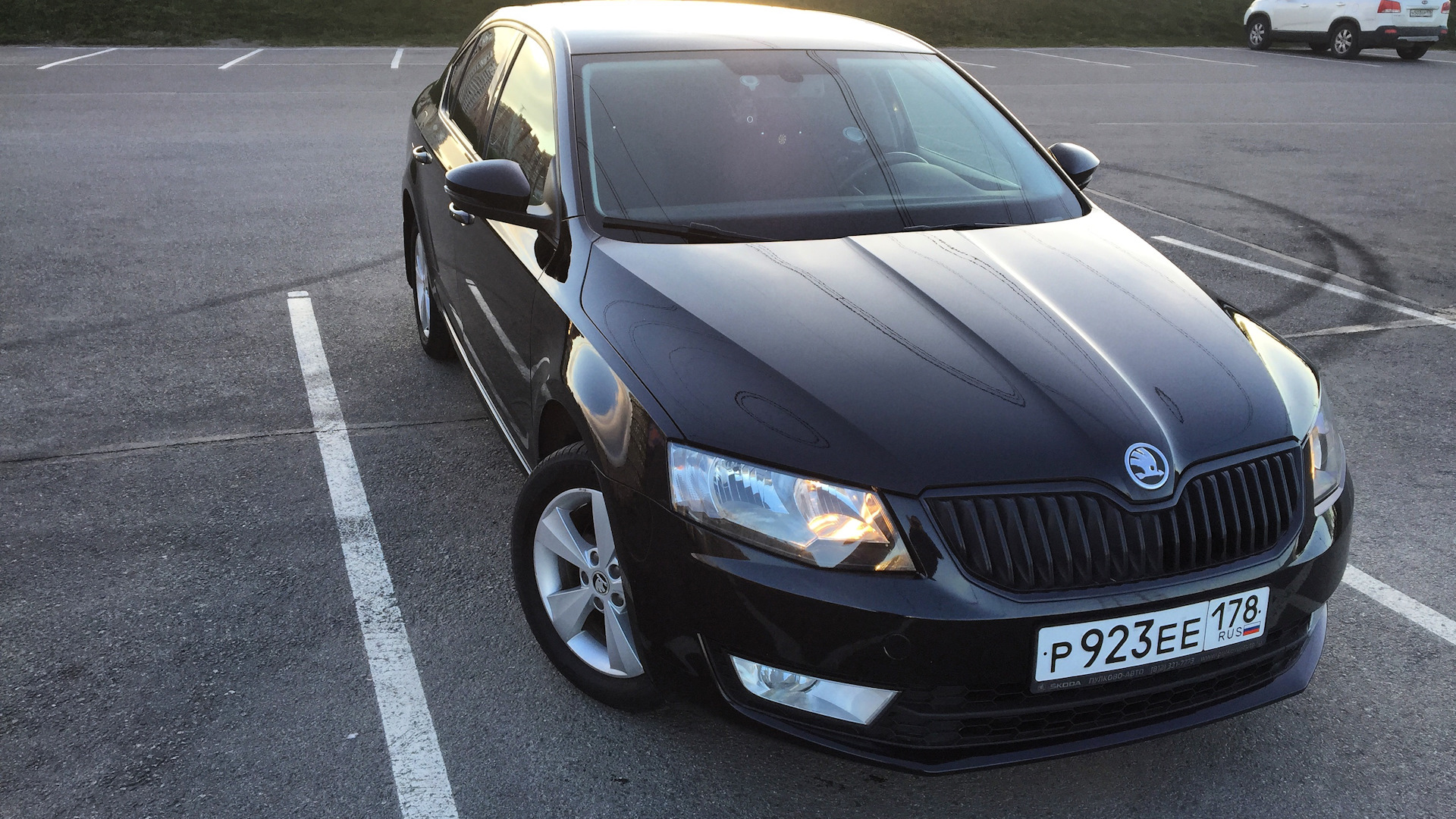 Skoda Octavia A7 Mk3 1.4 бензиновый 2014 | Black Elegance на DRIVE2