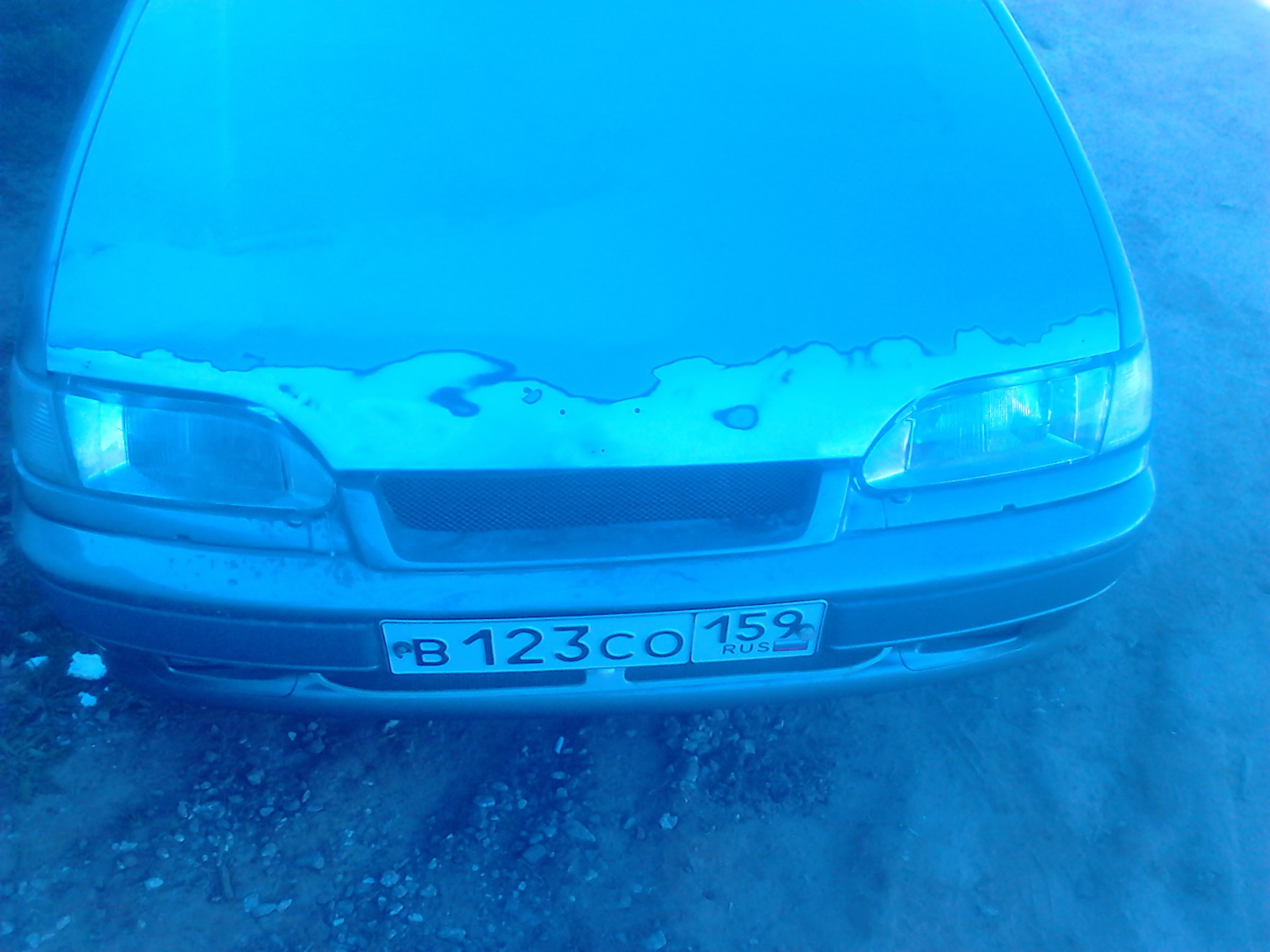 Капот в стиле Bad Boy — Lada 2114, 1,6 л, 2007 года | тюнинг | DRIVE2