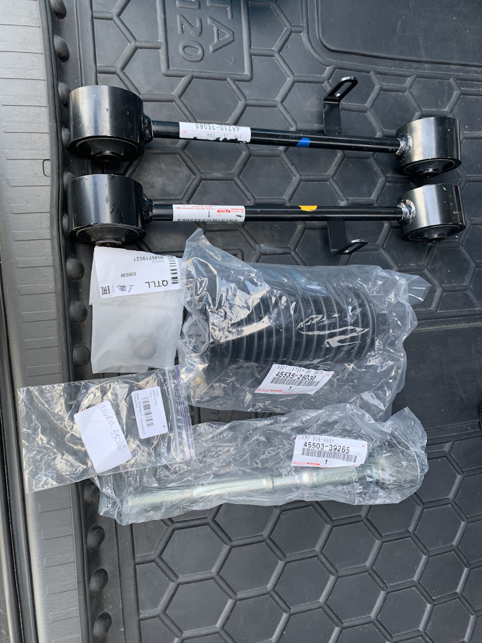 Диагностика, ремонт подвески, замена задних продольных тяг и рулевой ...