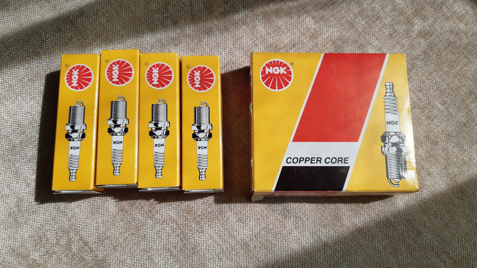 Отзыв про платиновые свечи NGK 94017 (LZKR6AGP-E) — Hyundai Creta (1G ...