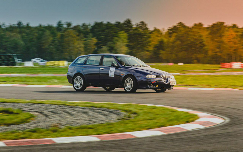 Попробовал time-attack — Alfa Romeo 156 Sportwagon, 2 л, 2000 года ...