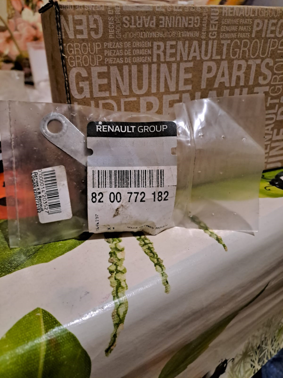 8200772182 Датчик положения коленвала RENAULT | Запчасти на DRIVE2