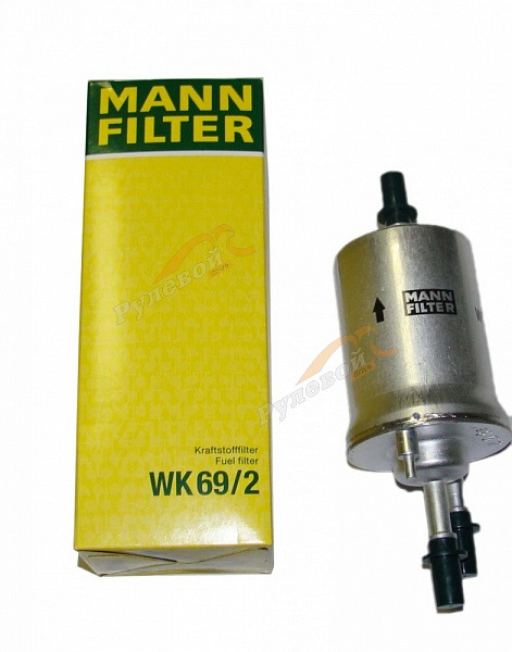 Фильтр топливный MANN WK 69/2 — Skoda Octavia A5 Mk2, 1,6 л, 2010 года | расходники | DRIVE2