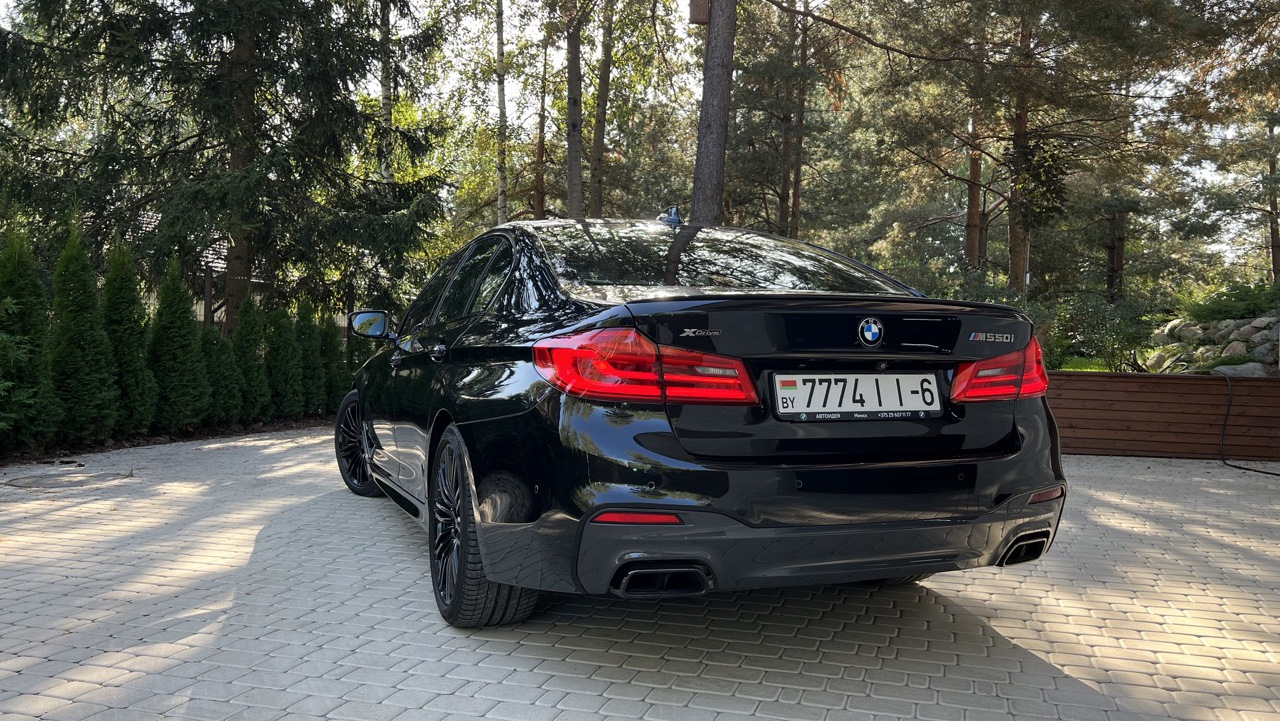 BMW 5 series (G30) 4.4 бензиновый 2017 | M550iX V8 Beast ㋡ на DRIVE2