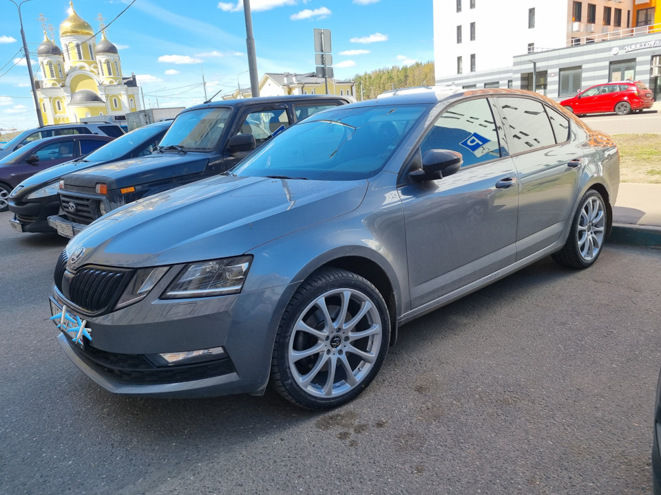 Поставил диски rays — Skoda Octavia A7 Mk3, 1,8 л, 2019 года | колёсные диски | DRIVE2