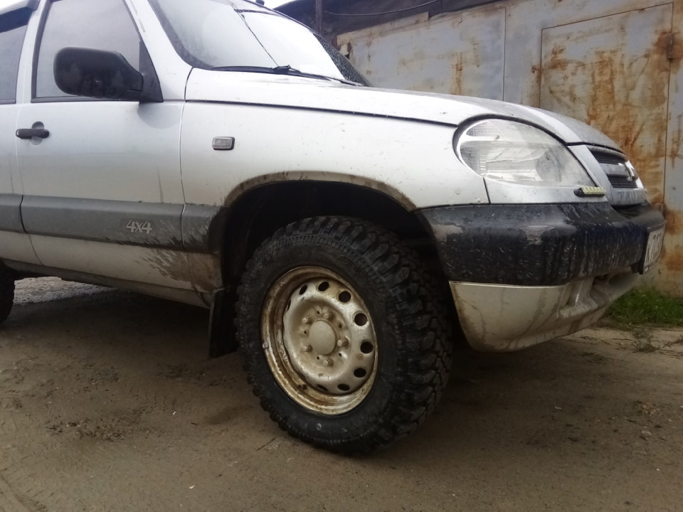Вот и у меня Cordiant Off Road 205/70 R15 96Q — Chevrolet Niva (1G), 1 ...