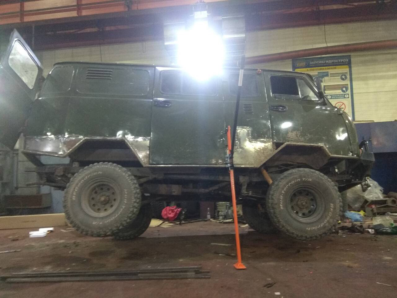 Хайджек и Lift mate — УАЗ 452, 2,4 л, 1985 года | просто так | DRIVE2