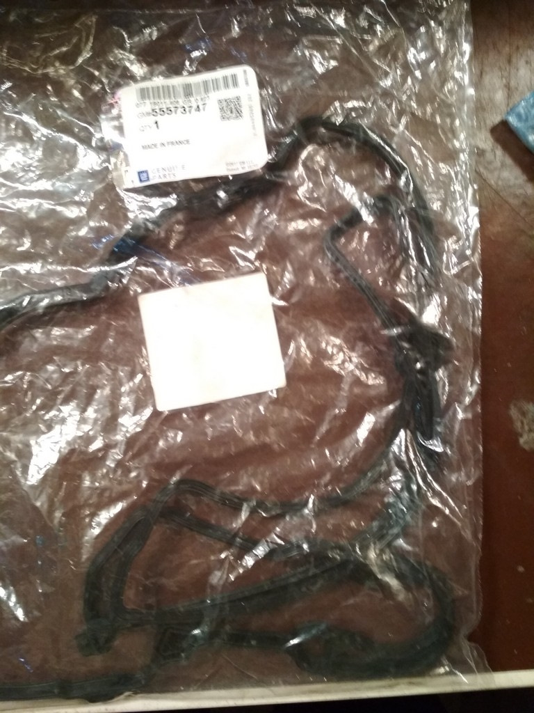 55573747 Прокладка клапанной крышки ДВИГАТЕЛЯ GM | Запчасти на DRIVE2