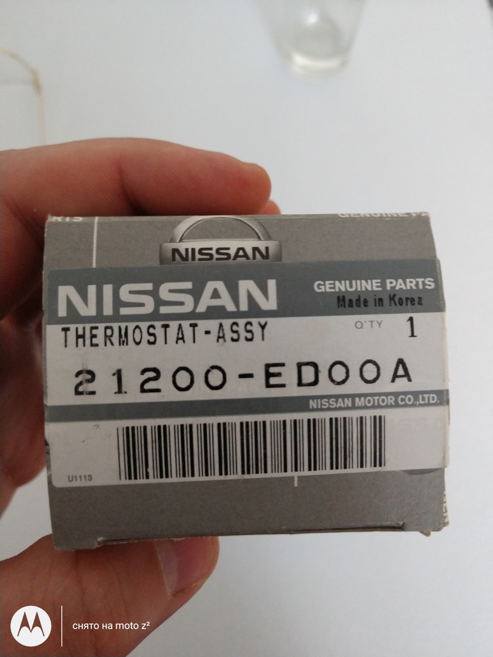 21200ED00A Термостат NISSAN INFINITI | Запчасти на DRIVE2