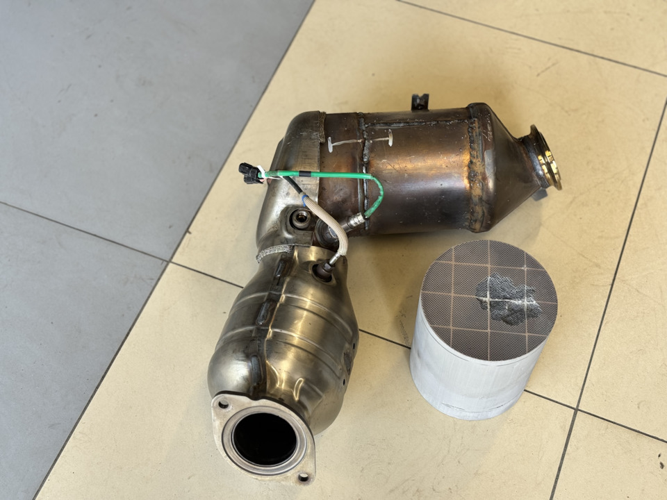 Удаление сажевого DPF фильтра и отключение EGR на Land Cruiser 300/Lexus LX500d — Toyota Land ...