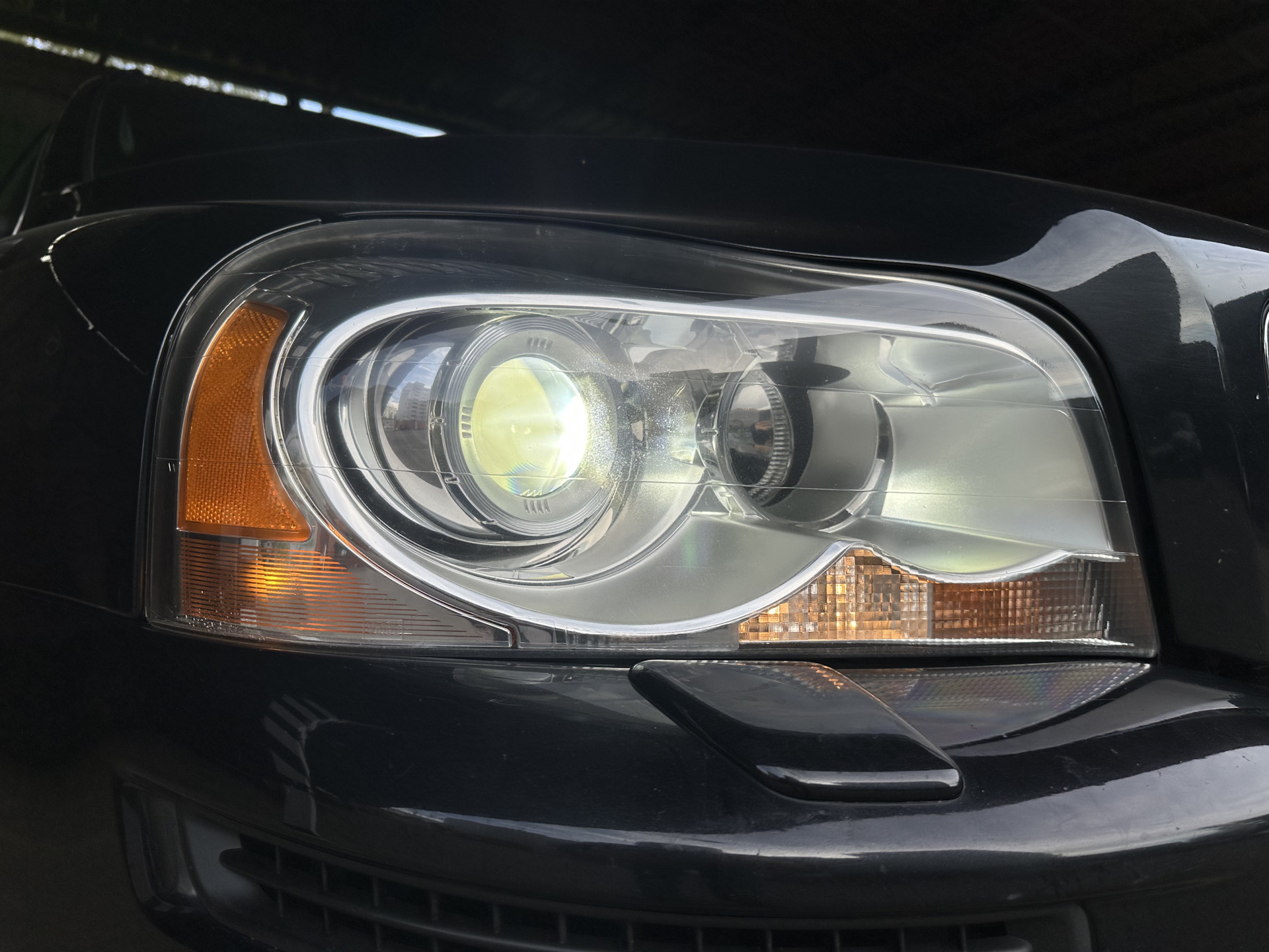 Пленка на фары — Volvo XC90 (1G), 2,4 л, 2008 года | стайлинг | DRIVE2