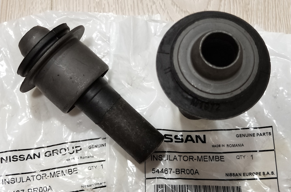 54467BR00A Сайлентблок (комплект) NISSAN INFINITI | Запчасти на DRIVE2