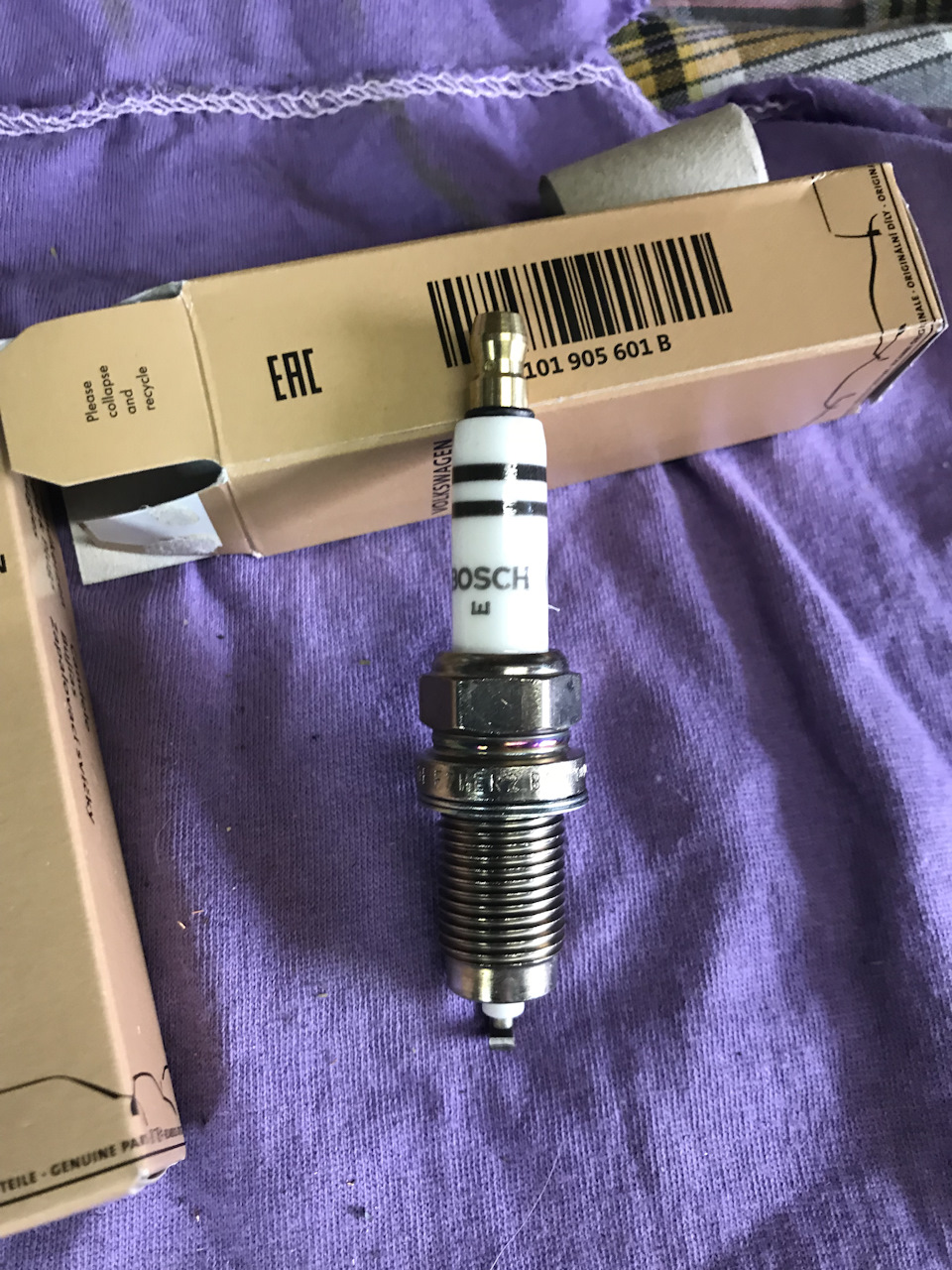 101905601B Свеча зажигания Long VAG | Запчасти на DRIVE2