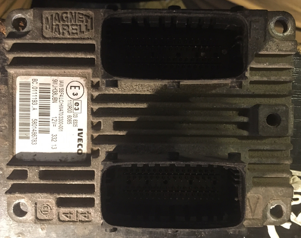 IVECO DAILY 3.0L CNG (Метан) — ремонт блока управления двигателем Iveco ...