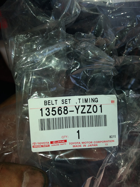 13568YZZ01 Ремень ГРМ TOYOTA LEXUS | Запчасти на DRIVE2