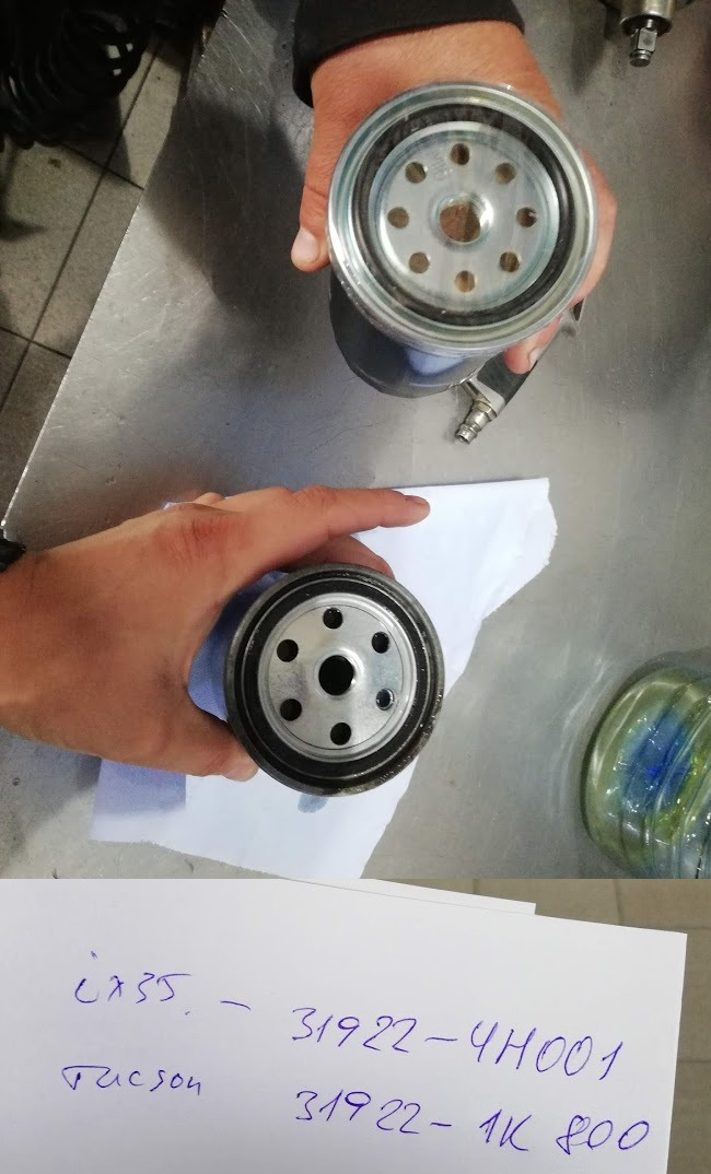 319221K800 Фильтр топливный (дизель) KIA HYUNDAI | Запчасти на DRIVE2