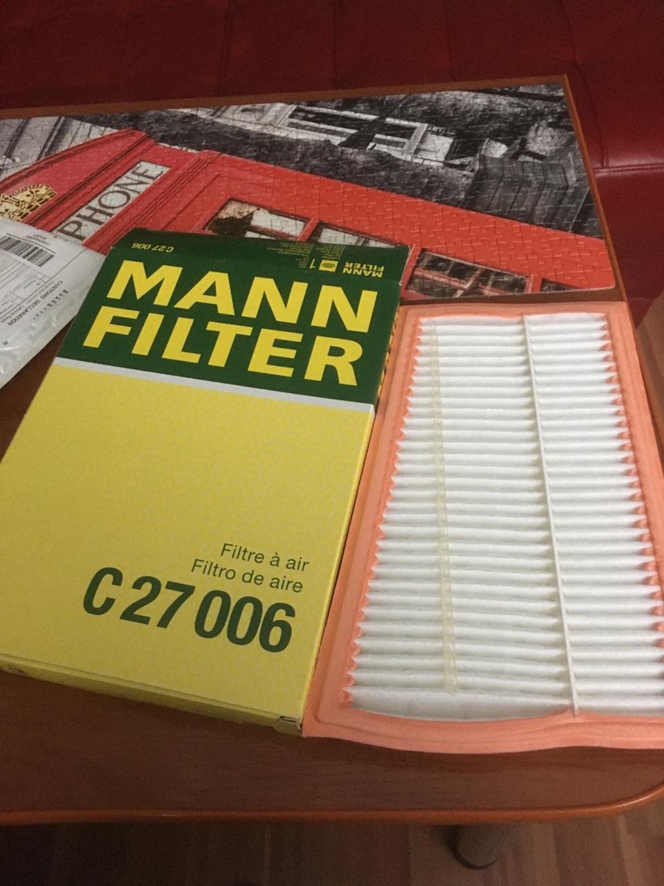 Замена воздушных фильтров, подушки АКПП, замена топливного фильтра ...