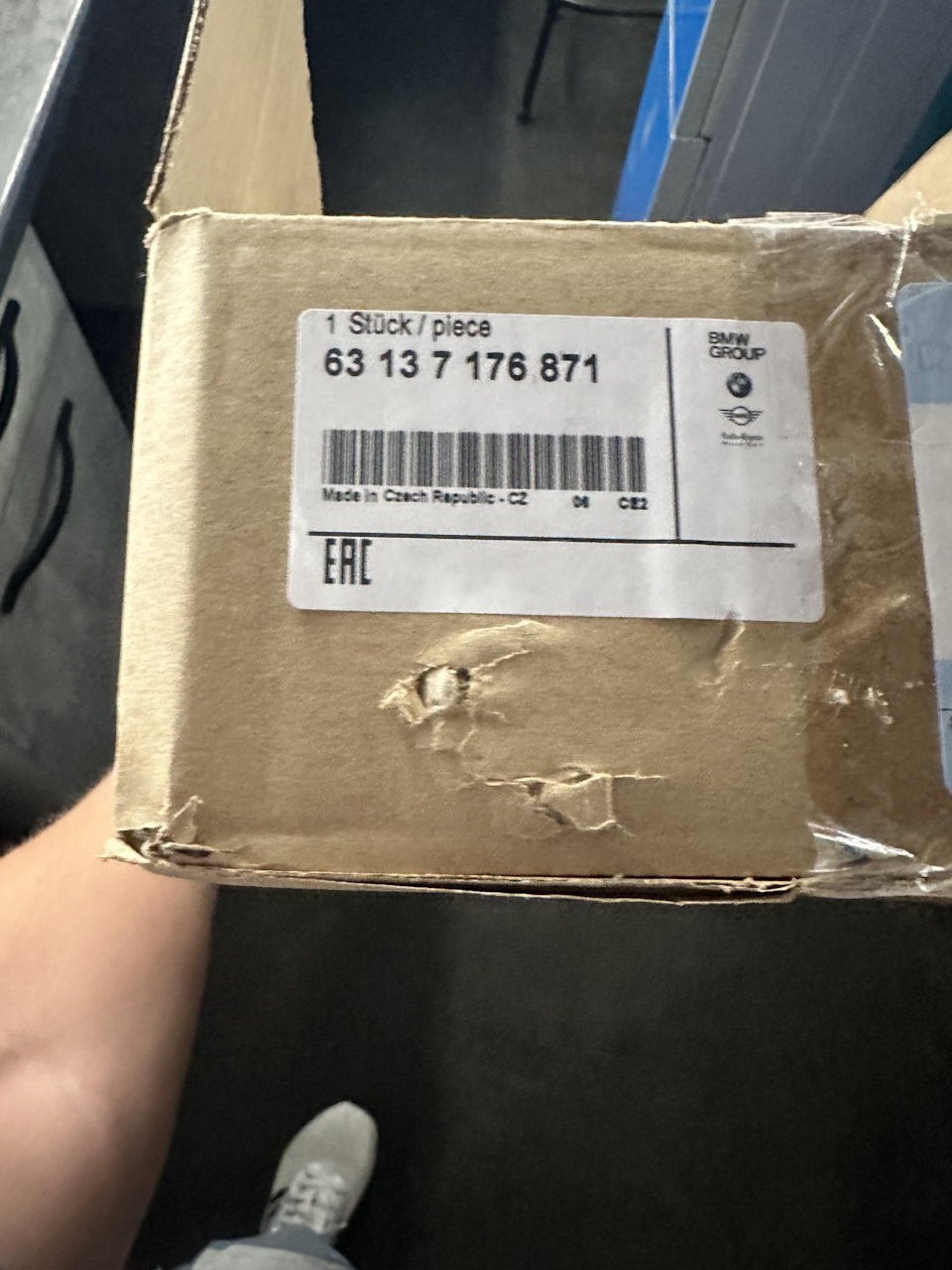 63137176871 Указатель поворота Л белый BMW | Запчасти на DRIVE2