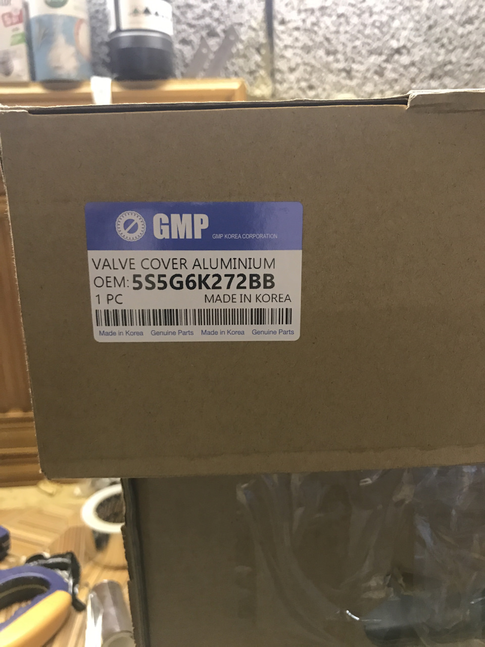 Замена пластиковой клапанной крышки на алюминиевую и замена свечей ...