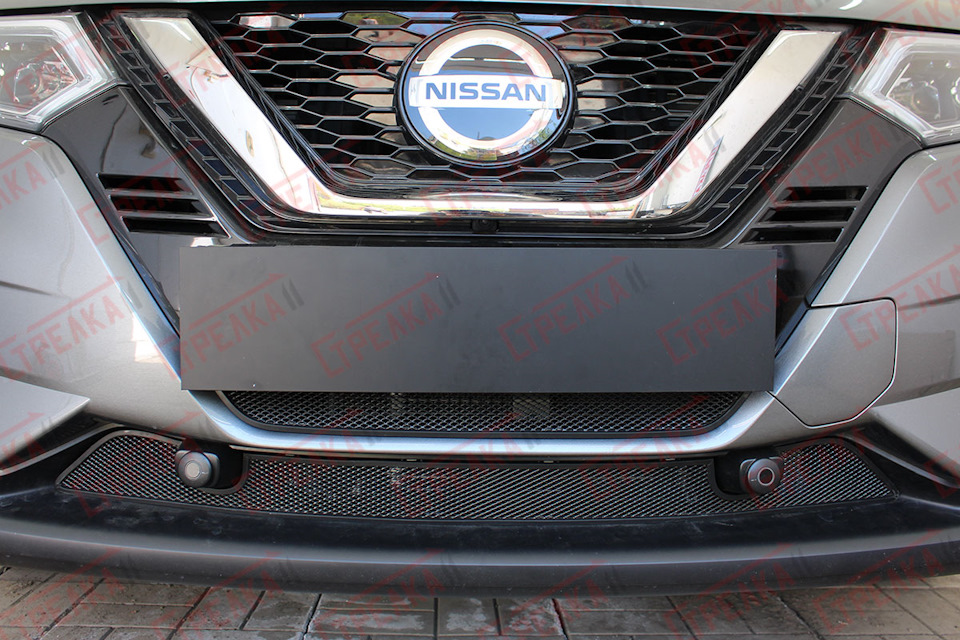 Защита радиатора — Nissan Qashqai (2G), 2 л, 2019 года | тюнинг | DRIVE2
