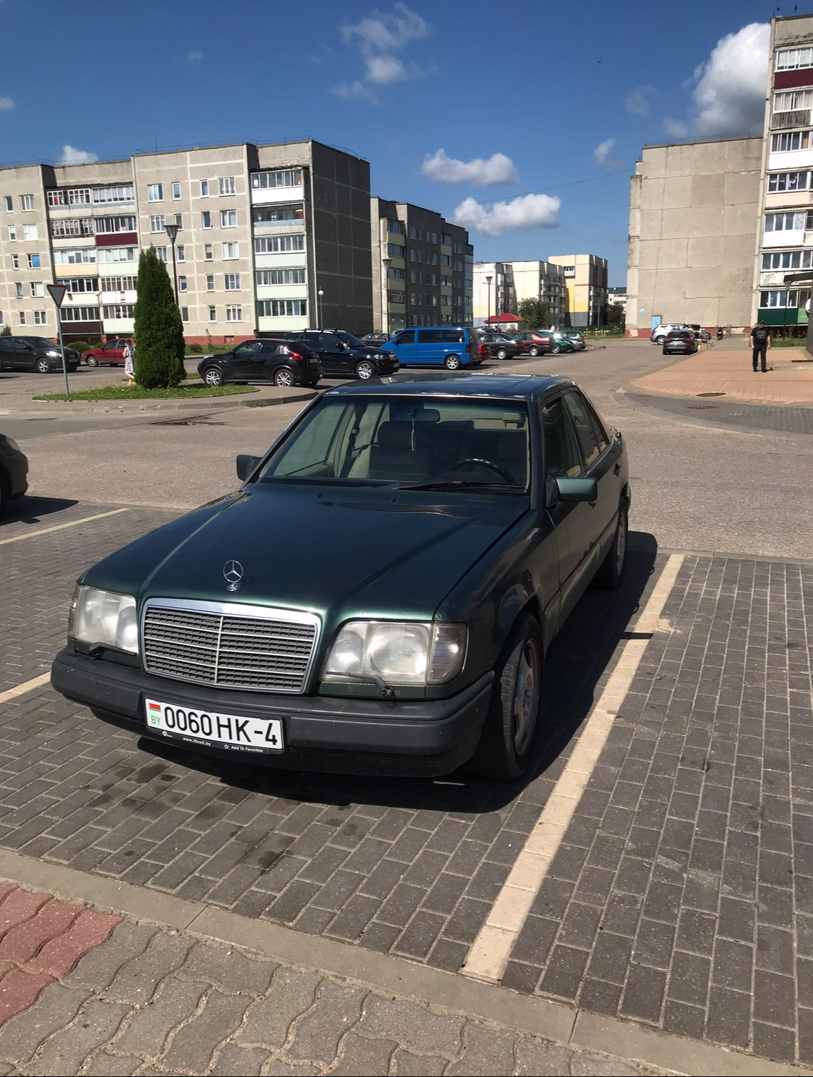Пару летних фото до и после стайлинга — Mercedes-Benz E-Class (W124), 2,5 л, 1994 года | тюнинг ...