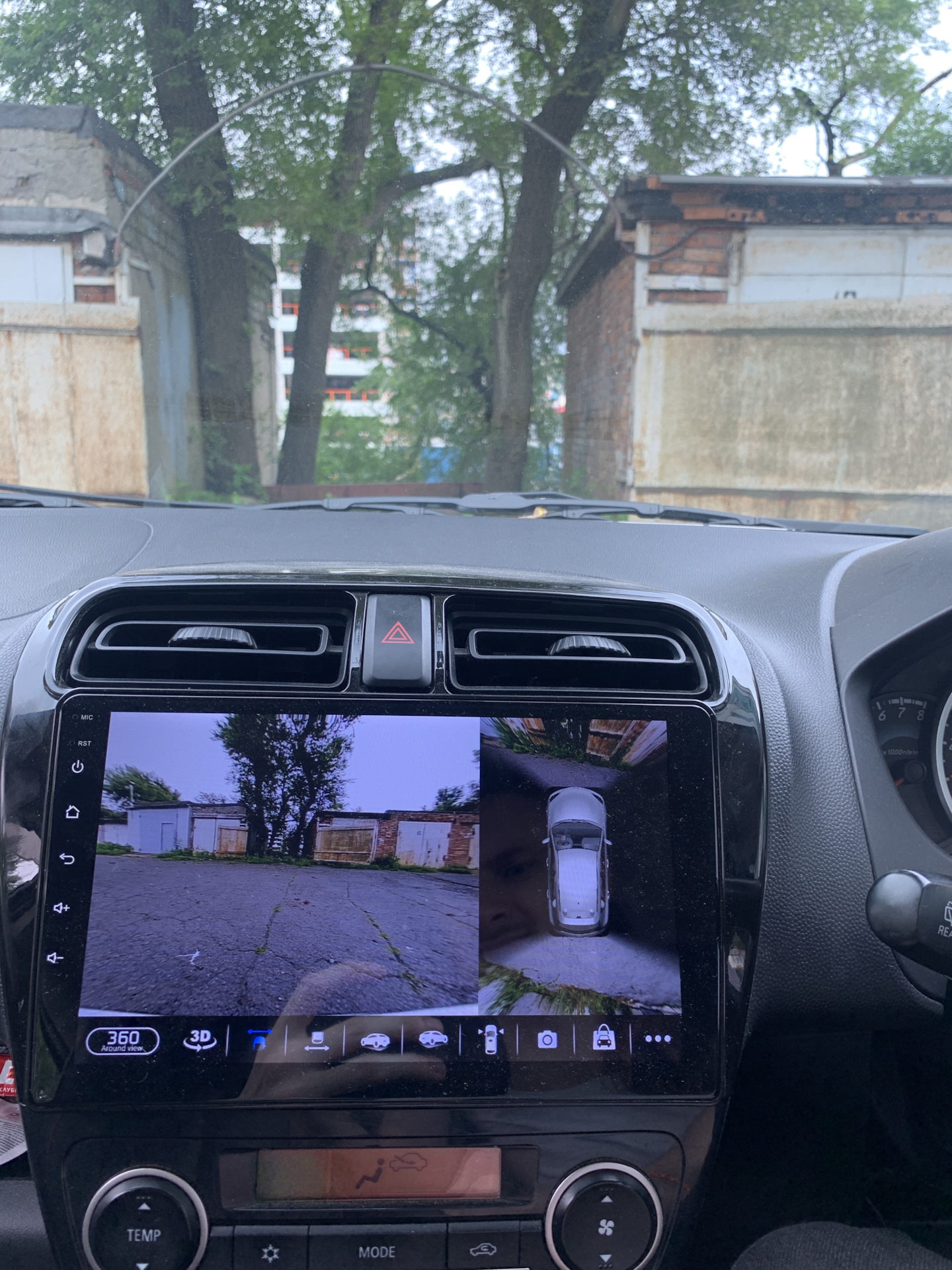 Передняя камера — Mitsubishi Mirage (6G), 1 л, 2012 года | тюнинг | DRIVE2