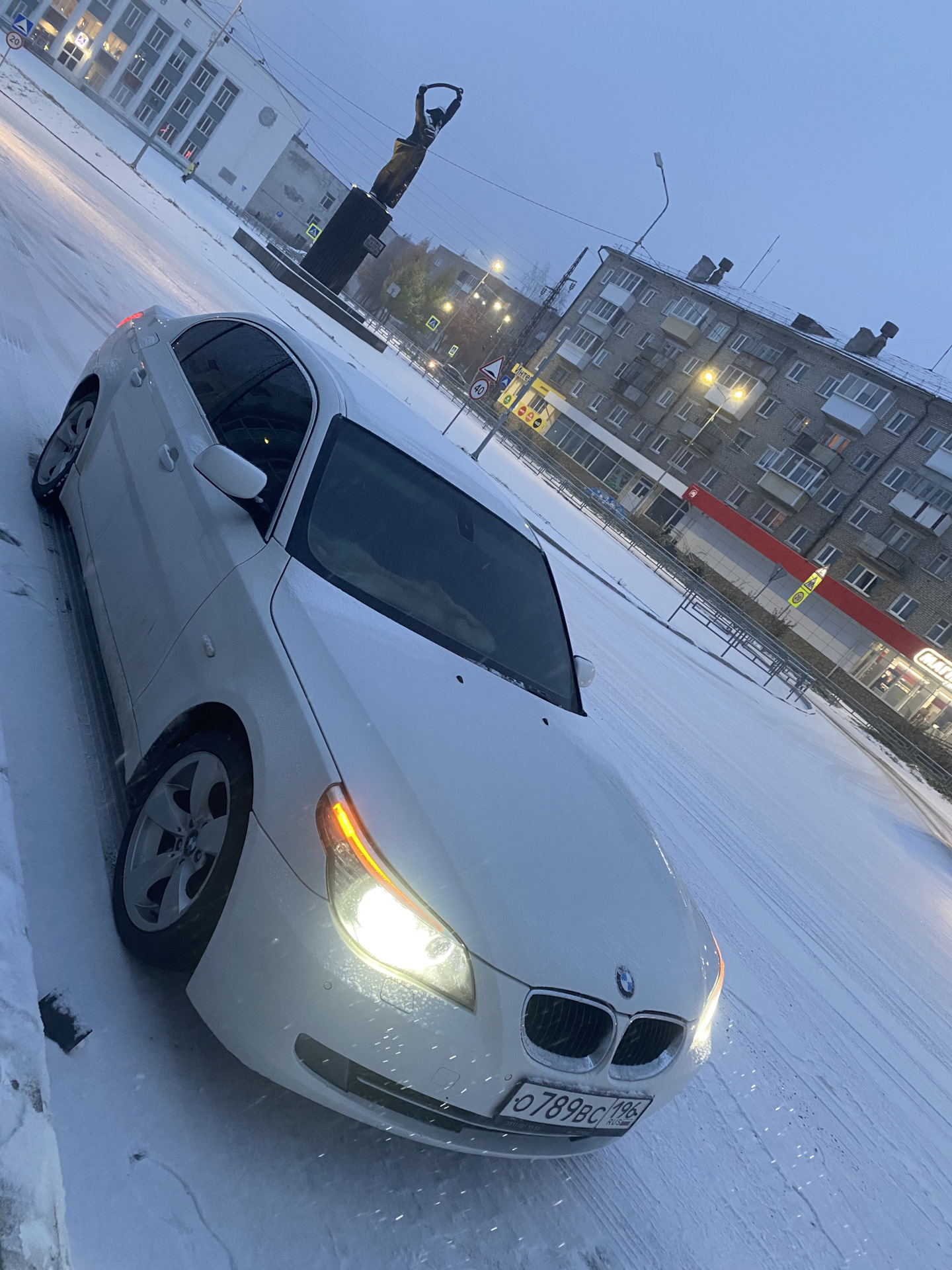 Готовимся к ️🥶☃️🧣 — BMW 5 series (E60), 2 л, 2008 года | своими руками | DRIVE2