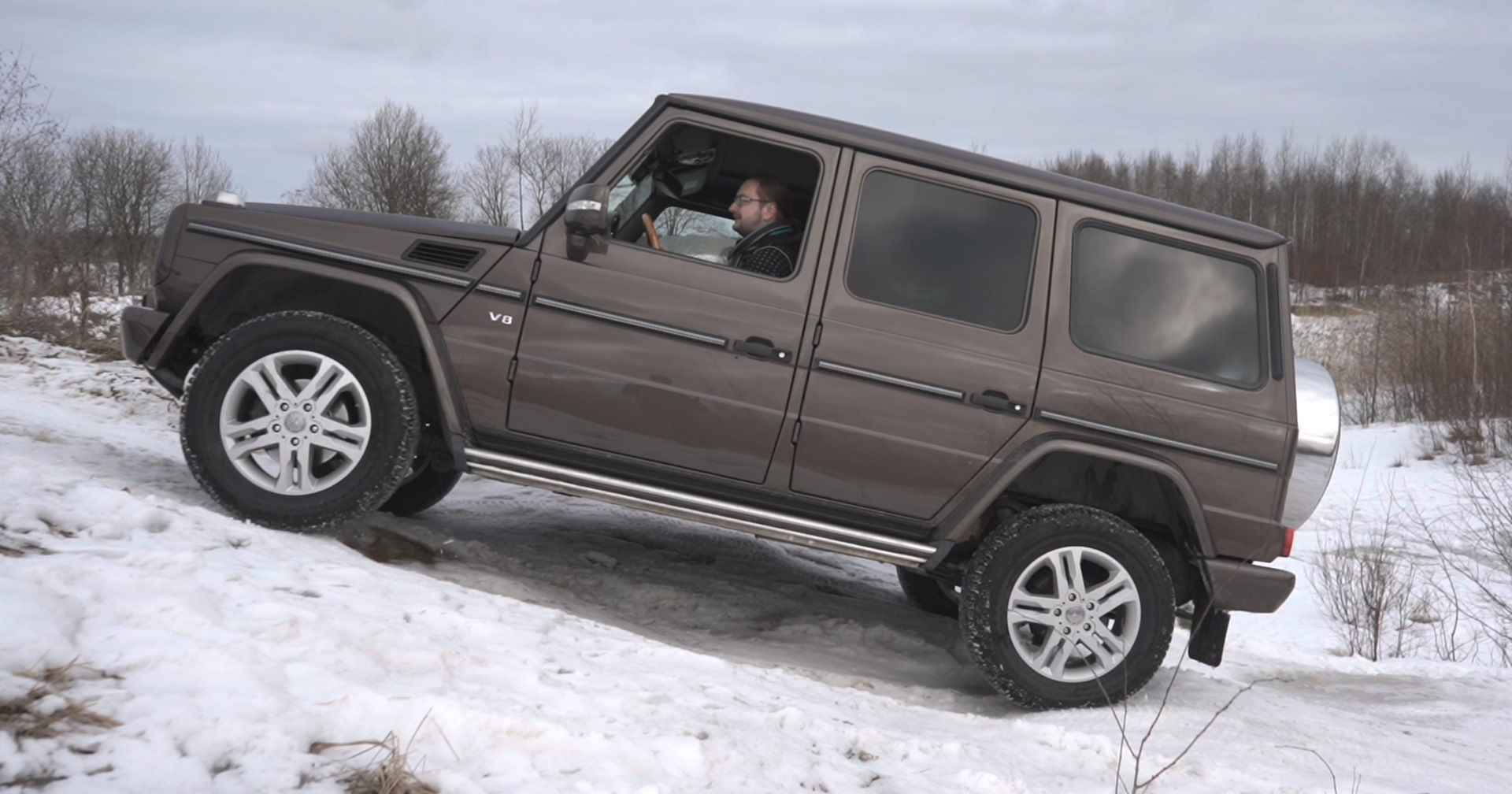 Покатушки с Академиком. Карма Гелика на бездорожье — Mercedes-Benz G-Class (W463 1G), 5,5 л ...