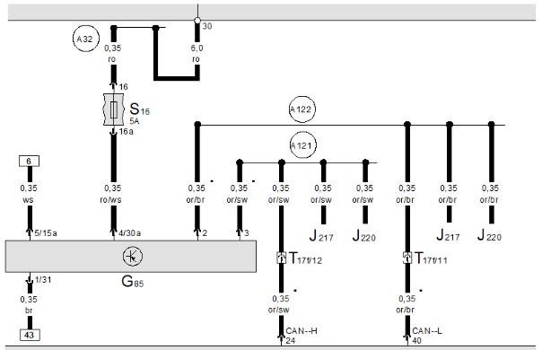 Замена ABS 5.3 на ABS 5.7 с ASR/TCS и ESP (полный привод) — Audi A6 Avant (C5), 2,4 л, 1999 года ...