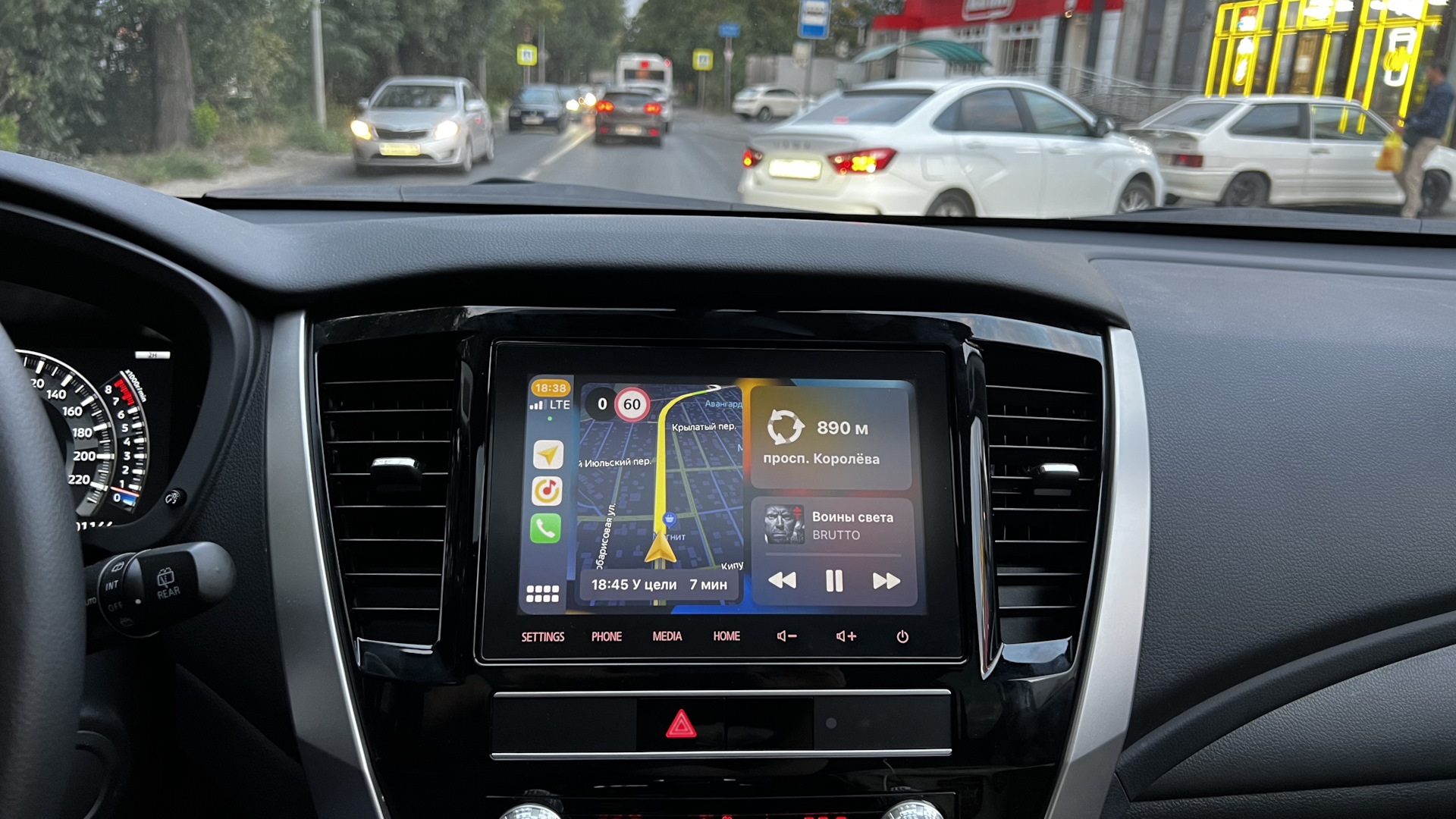 Замена ГУ с CarVision на штатное Mitsubishi Smartphone Display Audio ...
