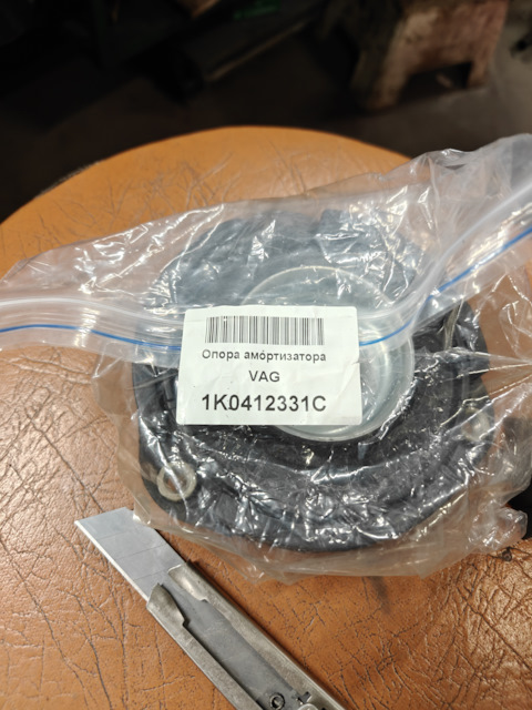 1K0412331C Верхняя опора амортизатора пер подвески VAG | Запчасти на DRIVE2