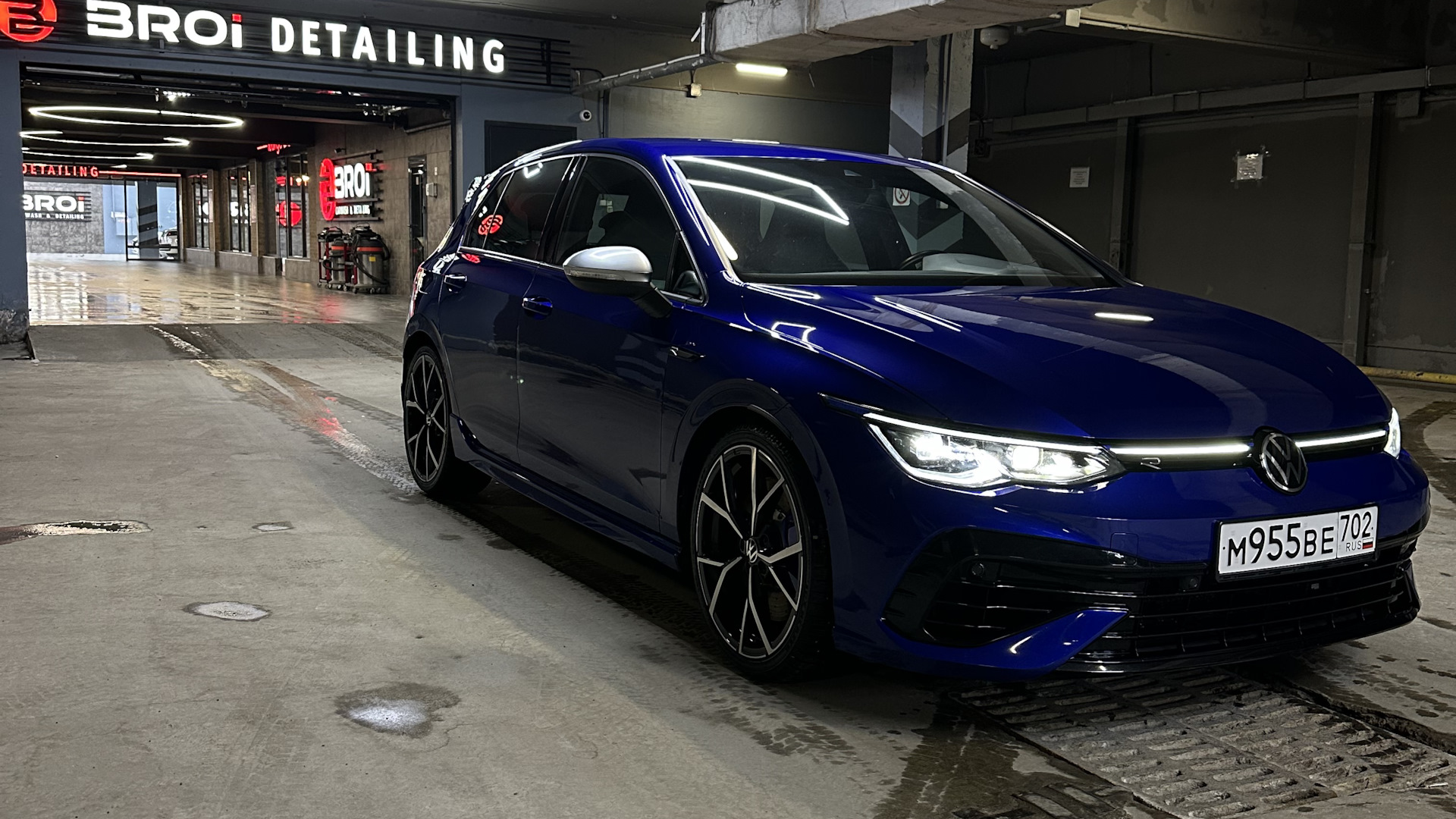Volkswagen Golf R Mk8 2.0 бензиновый 2022 | Blue Devil на DRIVE2