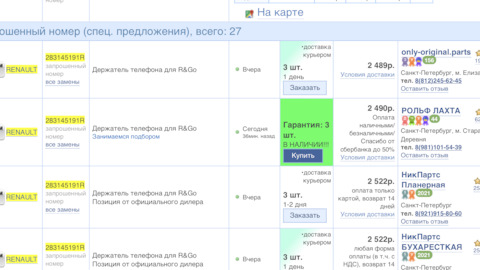 283145191R Держатель трубки телефонной RENAULT | Запчасти на DRIVE2
