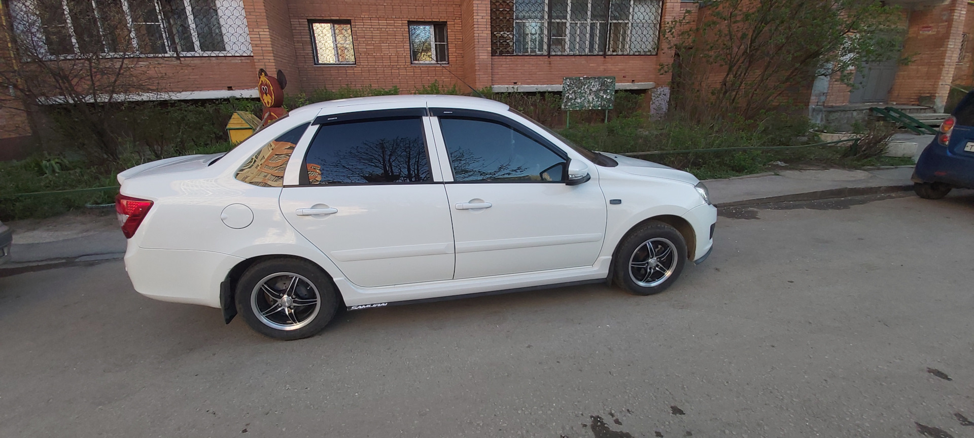 пороги — LADA Гранта, 1,6 л., 2015 года | тюнинг | DRIVE2