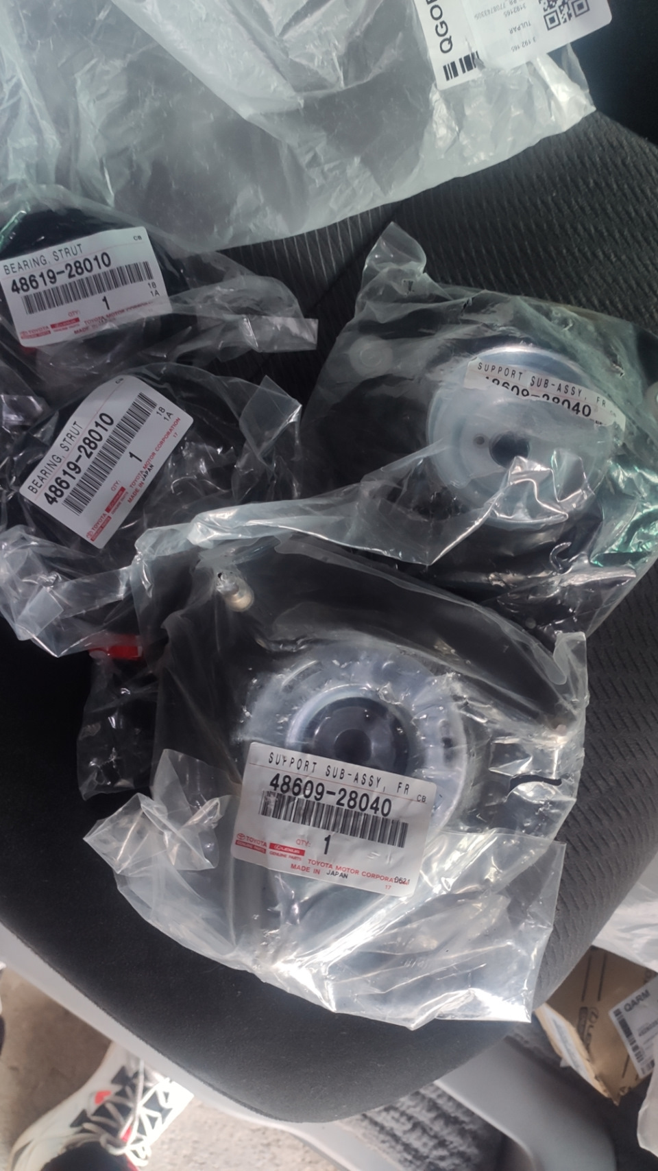 Первая ревизия ходовой части. — Toyota Estima (III), 3,5 л, 2007 года ...