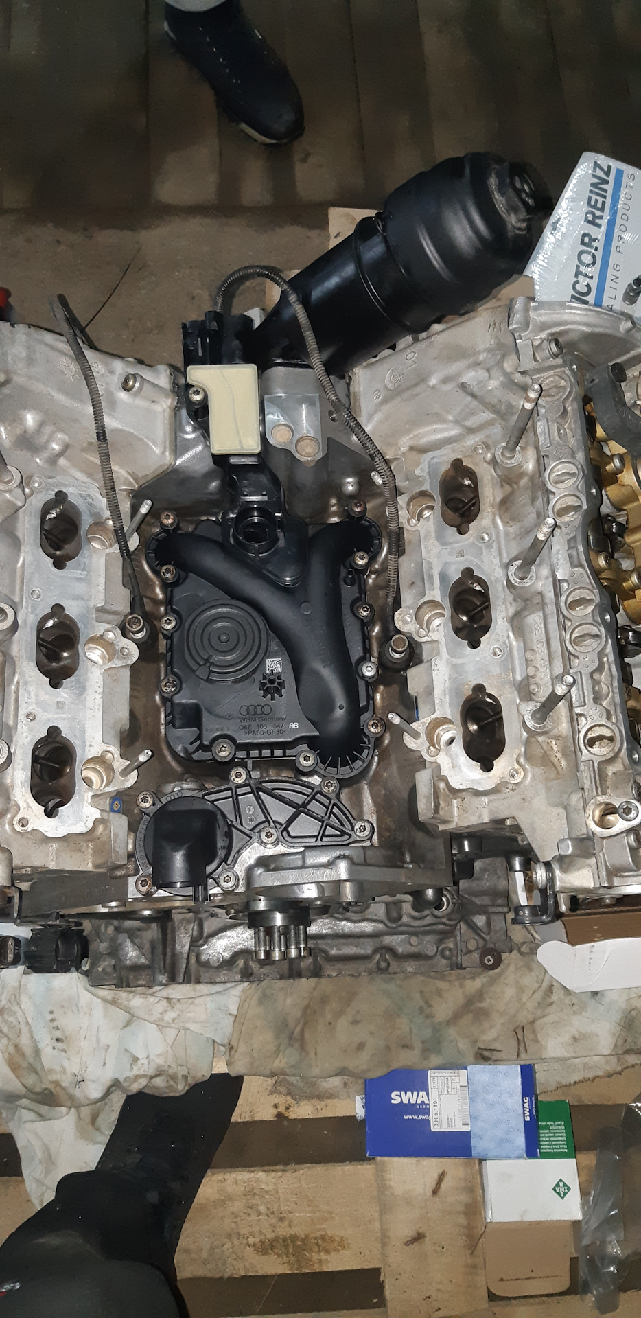 сборка 3.0 tfsi. Обкатка. — Audi A6 (C6), 3 л, 2009 года | своими ...