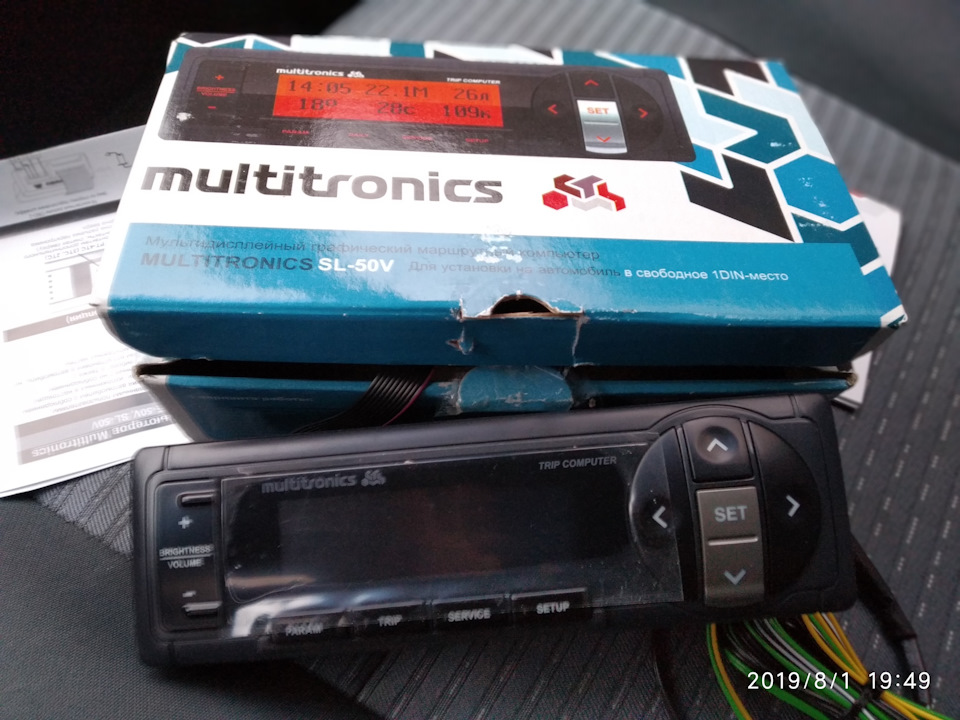 БК + парктроник Multitronics — DRIVE2