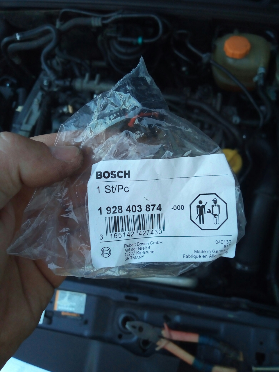 1928403874 Штекер BOSCH | Запчасти на DRIVE2