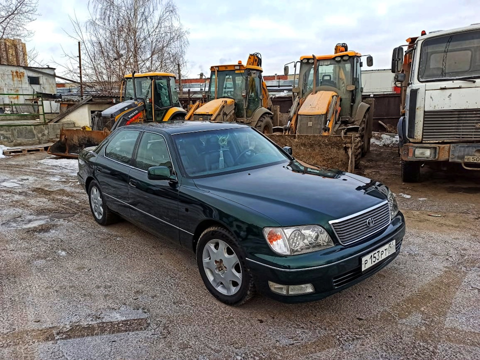 Окрашен. Собран. Красив — Lexus LS (UCF20), 4 л, 1995 года | кузовной ...