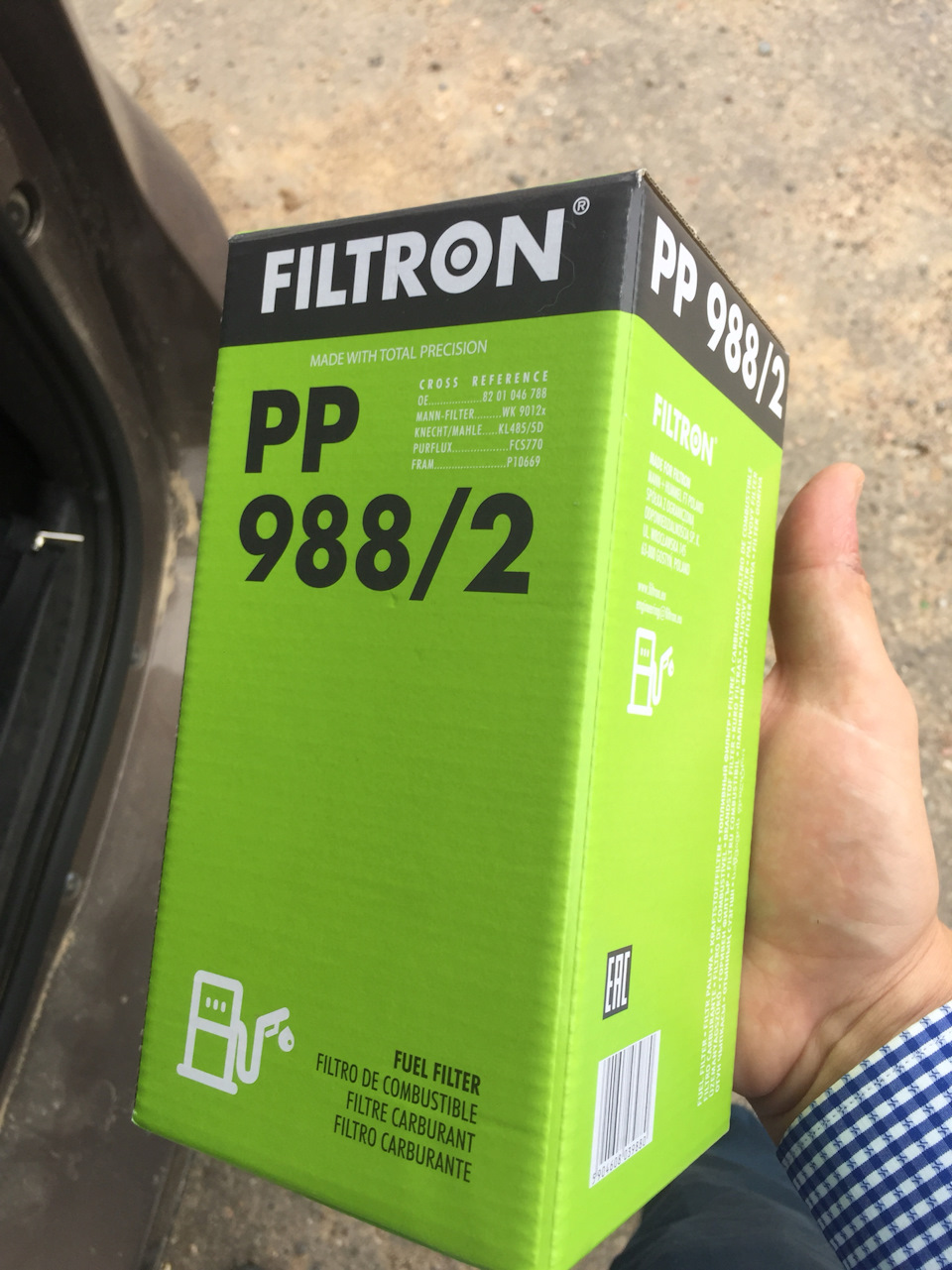 8201046788 Фильтр топлвный дизель RENAULT | Запчасти на DRIVE2